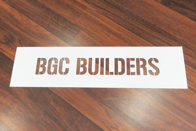 Custom Stencils | Get Your Free Quote - Stencils Australia