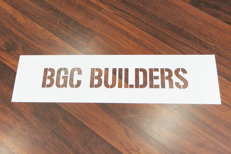 Custom Stencils | Get Your Free Quote - Stencils Australia